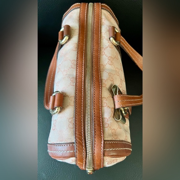 Gucci | Bags | Rare Authentic Vintage Gucci Canvas Mini Boston Papillon ...